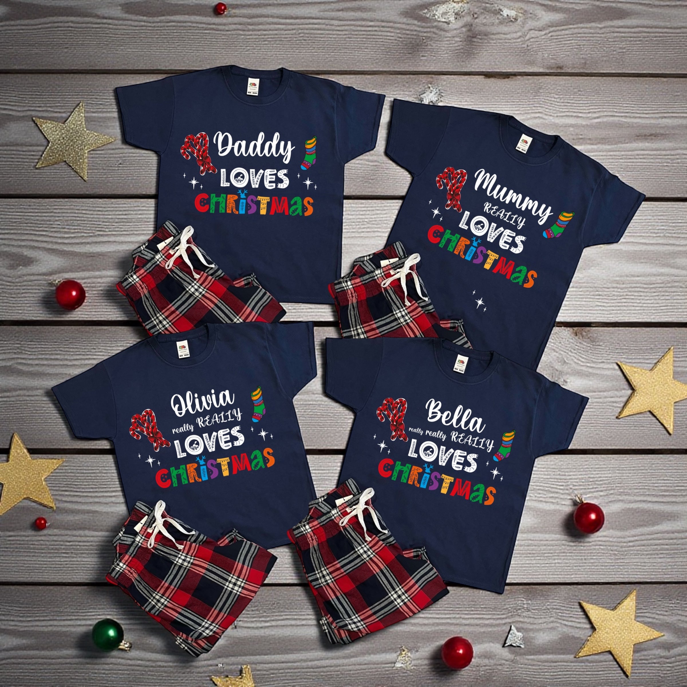 Love Christmas Pyjamas – Livi and Belle